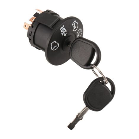 Ignition Switch 4 Position with Key for Riding Lawn Mower Tractor ...
