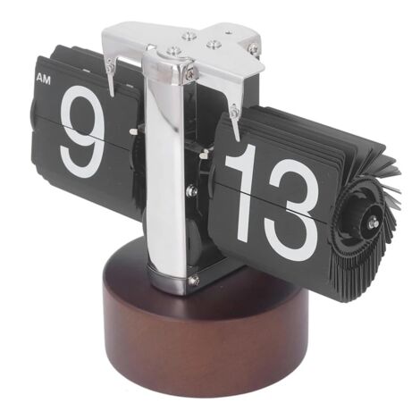 Automatic Page-Turning Clock with Time-Turning Function, High-Tech Feel ...