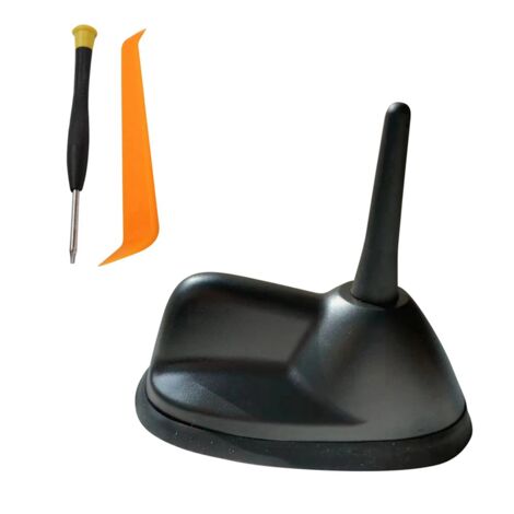 Big Roof Antenna Base W/ Short Sport Aerial for Mini R55 R56 65203456090