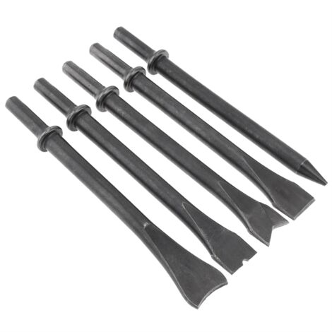 5Pcs/Lot Accessories Hard Steel Solid Long Air Chisel Impact Support ...