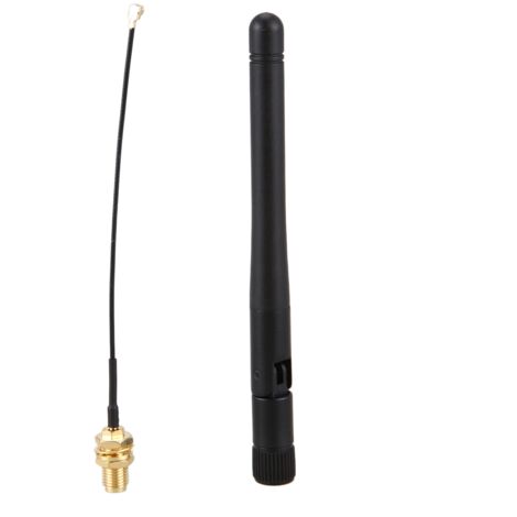 900-1800MHZ Antenna 3Dbi GSM RP-SMA Plug Rubber Waterproof Lorawan ...