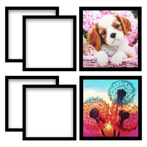 6 Pack Frame, Painting Picture Frame 25x25cm, Magnetic for Pictures