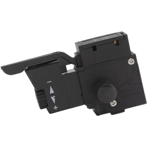 FA2-6/1BEK SPST Lock on Power Tool Trigger Button Switch Black