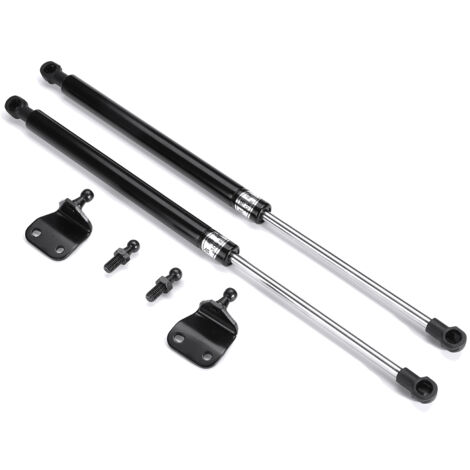 2X Universal 400mm 300N Car Front Hood Cover Rear Trunk Boot Shock Lift ...