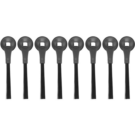 8 Pack Side Brushes Replacement Part Suitable for IQ Self-Empty Base ...