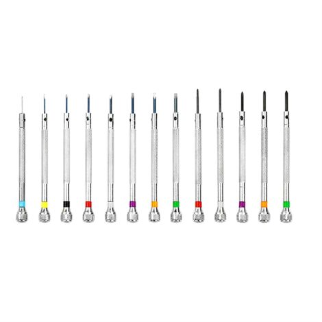13 Pack Watch Tools Repair Screwdriver Set Kit Professional Watchmaker