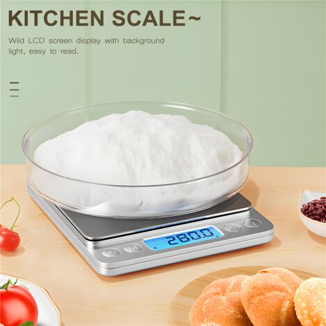 500g x 0.01g Portable Mini Electronic Food Scales Pocket Case Postal ...