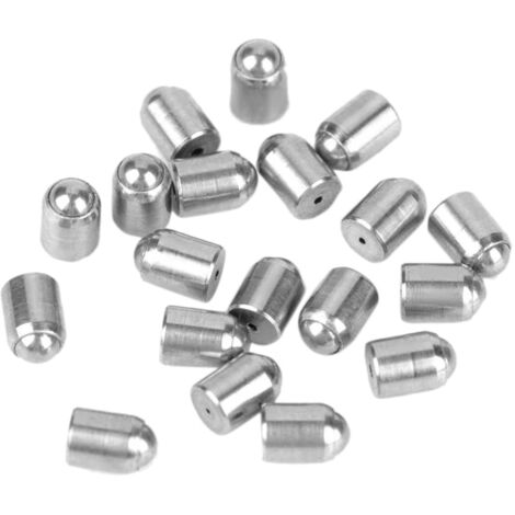 20 Pcs 2X3mm Stainless Steel Ball Plunger Spring Push Fit Plungers Set ...