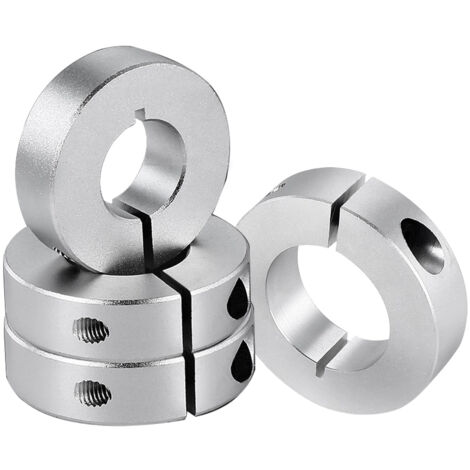 4 Pack Split Shaft Collar Bore 20Mm, Aluminum Clamp Style, 40Mm OD ...