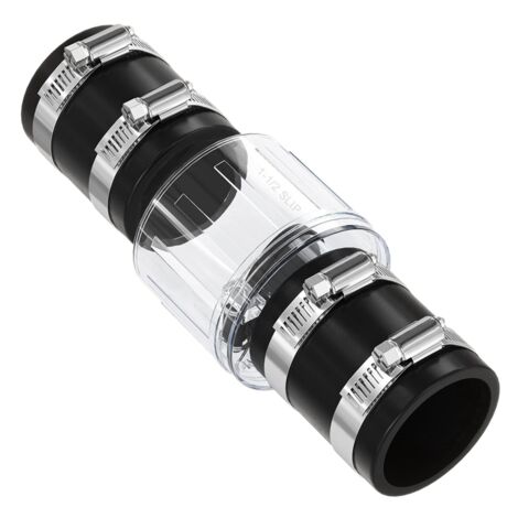 1-1/2inch Check Valve, Quiet Sump Pump Valve Replacement with Spring ...