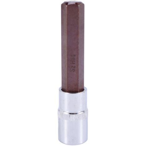 1/2-Inch Drive 14mm Hex Bit Extra Long Socket, S2 Steel