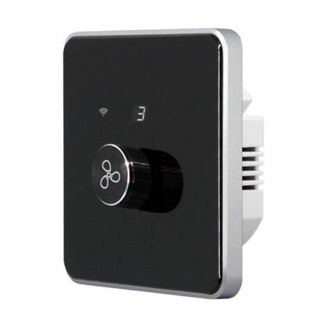 Smart Wifi Fan Switch 5 Speed Control EU Ceiling Rotary/Knob Switches ...