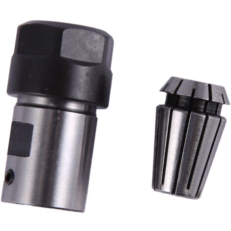 1Pcs C20 Er16 32L 8Mm Spindle Motor Clamp Rod + Er16-1/8(3.175)Mm Collet