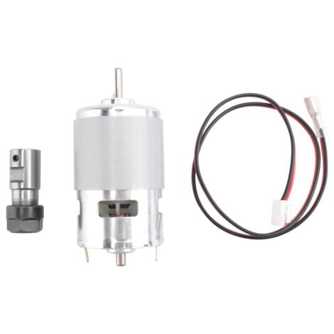 775 Spindle Motor with ER11 Collet & Connection Line, 24V 20000 R/Min ...