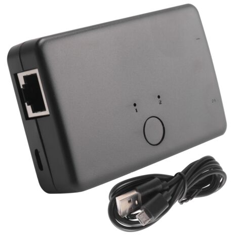 Mini 2 Port Rj45 Lan Hub Network Switch Box Computer Ethernet Internet ...