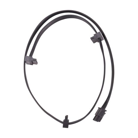 5Pin 1 to 3 Peripheral 15 Pin SATA 5P PSU Power Supply Cable for V550 ...