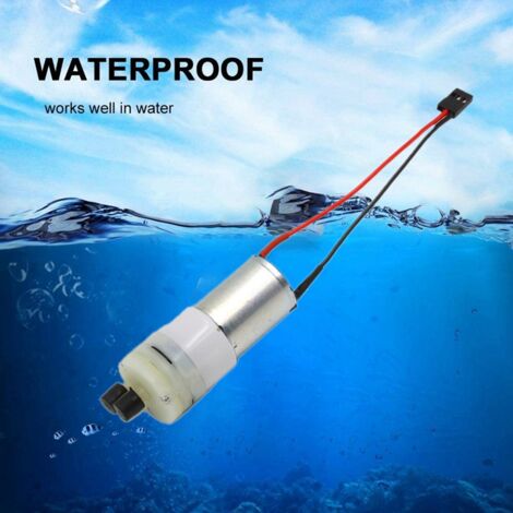 RC Boat Water Pump 3-6V 370 Cooling Waterproof JR Plug for Boats Motor ...