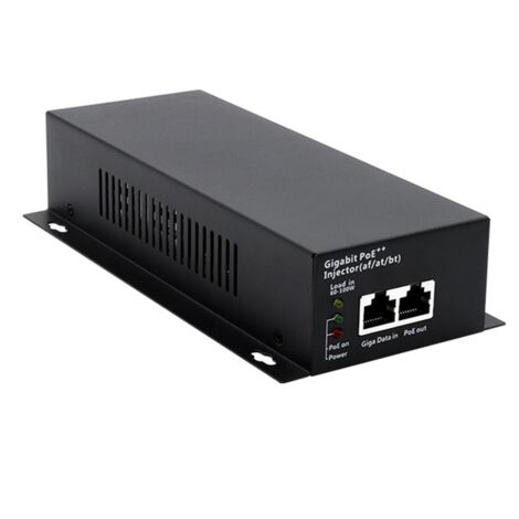 90W Hi-Power Gigabit POE++ Injector(Af/At/Bt) POE Power Supply for IP ...
