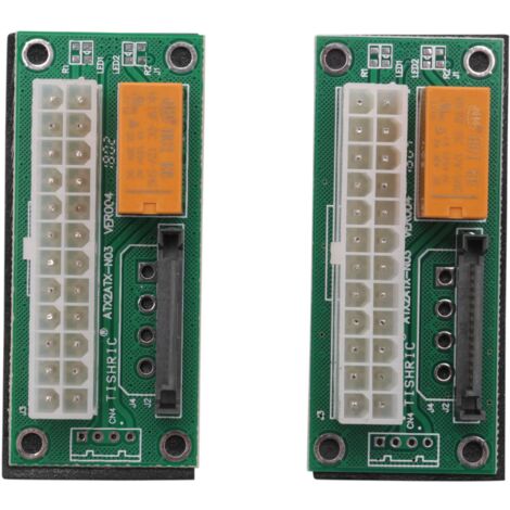 2Pcs Synchronous Power Board Dual PSU Multiple Supply Adapter Add2Psu ...