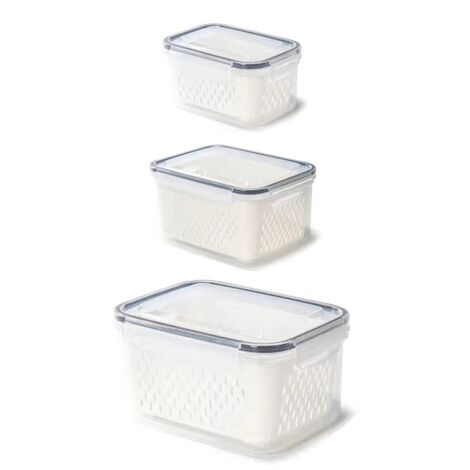 Food-Grade Storage Box Thickened Sealed Kitchen Supplies Double-Layer ...