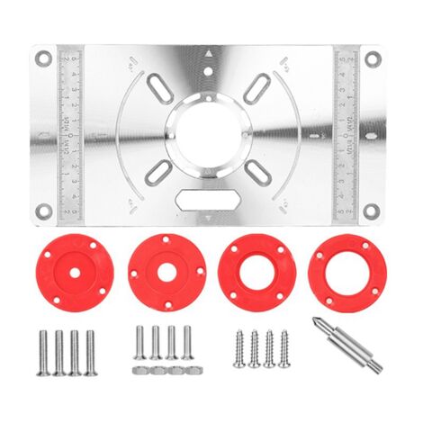 Woodworking Engraving Machine Table Edger Fixed Bracket Flip-Chip Board