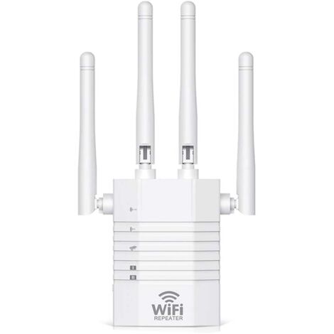 1200M Dual Band Router WLAN Amplifier 2.4G 5.8G WIFI Signal Booster Repeater Wireless Extender ...
