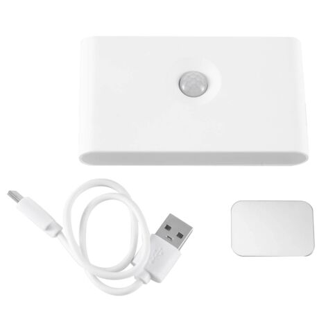 LED Induction Night Light Wireless USB Charging Human Body Wall ...