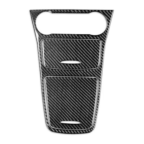 Car Carbon Fiber Center Console Central Storage Box Decoration Sticker ...