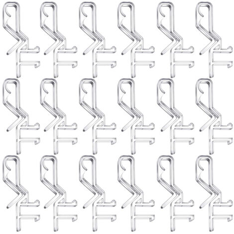 2.1 Inch Valance Clips Window Blind Clear Plastic Retainer for ...