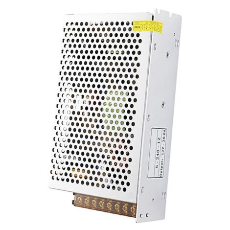 12V Power Transformer Switching Supply 240W 20A DC Light Bar Drive Adapter