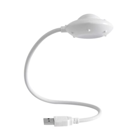 Mini USB LED Night Light Flexible UFO for Computer Laptop Keyboard ...