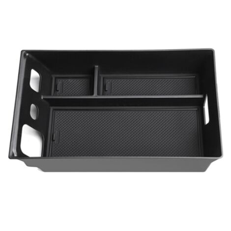 Car Central Console Armrest Storage Box Interior Organizer Glove Tray ...