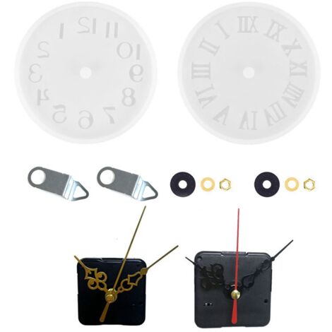 Clock Movement Mechanism DIY Repair Parts Replacement with 2 Pairs Of ...