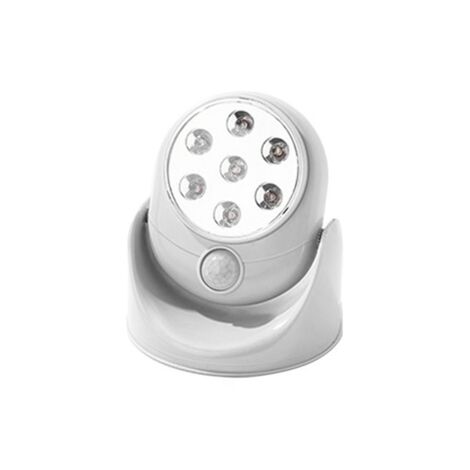 7 LED Wireless 360 Degrees Rotation Motion Activated Sensor Ultra ...