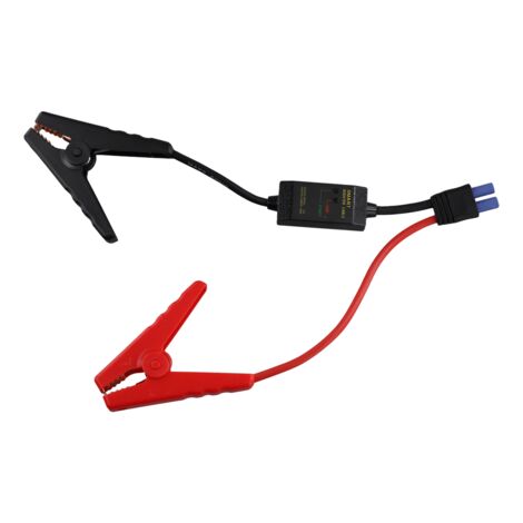 12V 200A-500A Intelligent Booster Cable Smart EC5 Connector Car Truck Emergency Jump Alligator ...