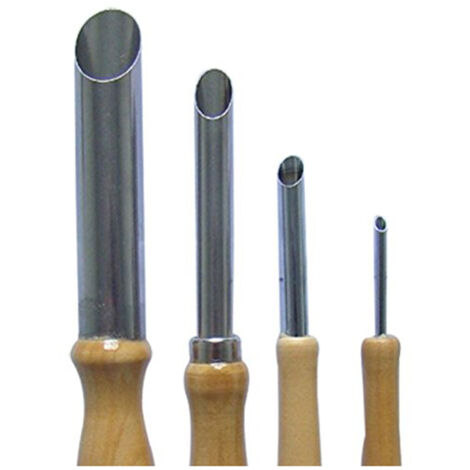 DIY Clay Hole Cutter Pottery Sculpture Sculpting Hand Tools 4 in 1 Set