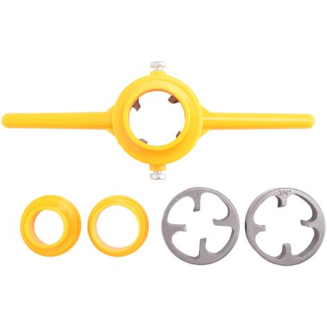 1PCS Plastic Pipe Thread Die Kit, of Water Tap Wrench Set, PVC Threader ...