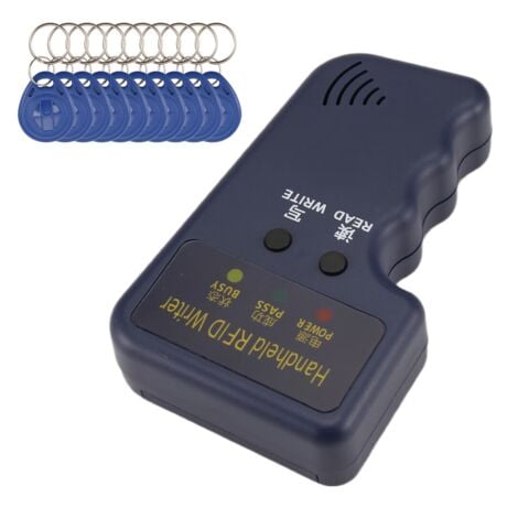 Handheld 125KHz RFID Reader Writer Duplicator Copier, Upgrade ID Card ...
