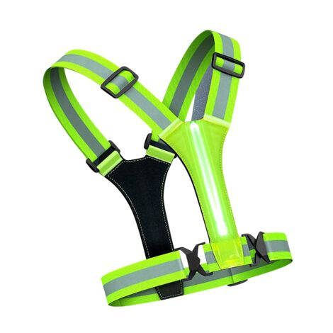 Reflective Vest for Walking At Night,High Visibility Night Running Gear ...
