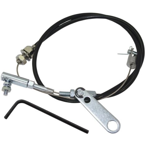 24 Inch Universal Throttle Cable Kit W/ Mounting Bracket for Hot Rod ...
