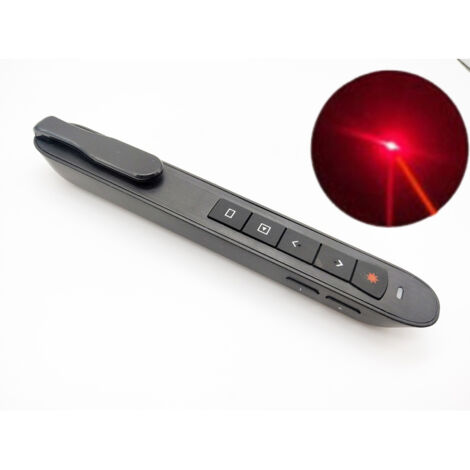 Rechargeable RF 2.4GHz Wireless Presenter Slide PowerPoint Presentation ...