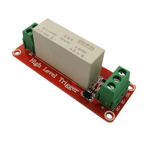 High Level Trigger DC Control Solid-State Relay Module Single-Phase ...