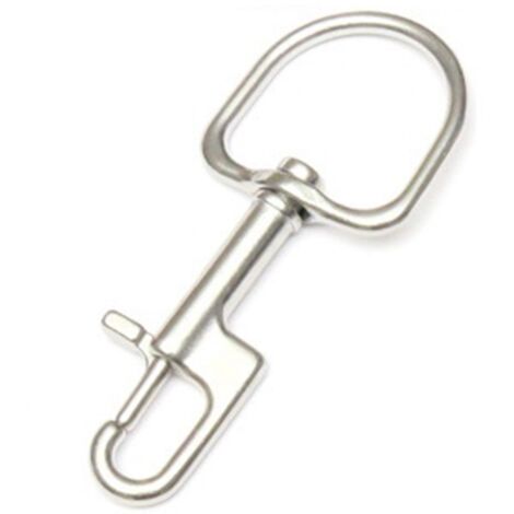 110MM Stainless Steel Diving Bolt Snap Hook Scuba Single Ended BCD ...