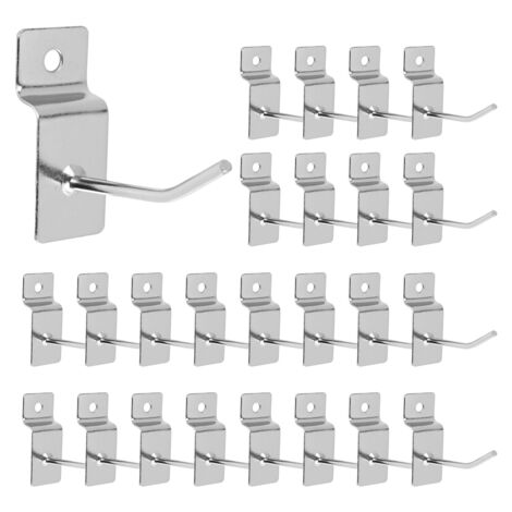 25 x Single Hook Pin Shop Display Fitting Hanger 50mm