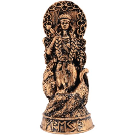 Statue Gods Carving Altar Heathen Asatru Viking God Goddes Sculpture ...