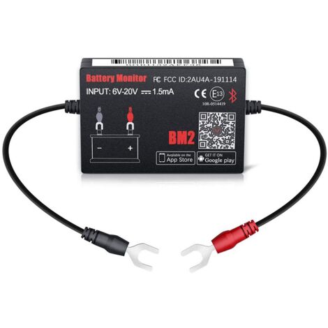 Bluetooth BM2 12V Battery Monitor Car Analyzer Test Diagnostic Tool for ...