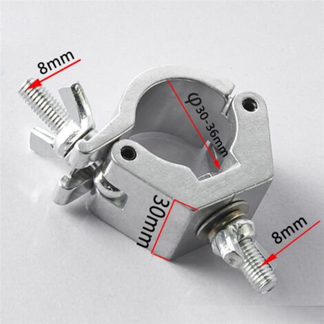 4Pack Stage Lights Clamp Aluminum Alloy Truss Light Clamps, for Tube ...