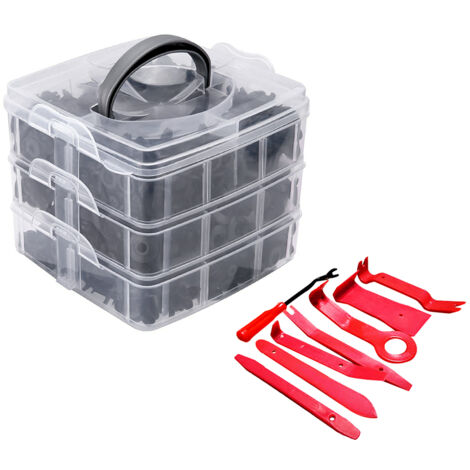 Auto Fastener Clip with Hand Tools Door Trim Panel Bumper Rivet ...