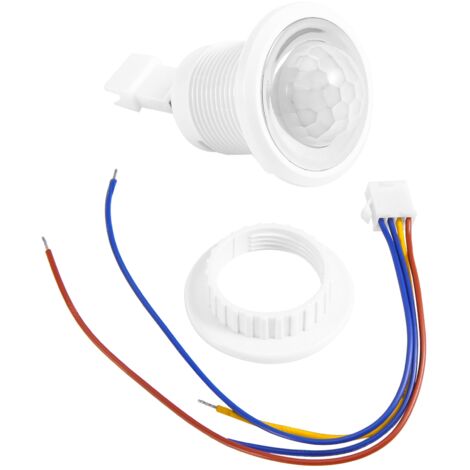 Mini PIR Infrared Motion Sensor Detection 220V Adjustable Time ...