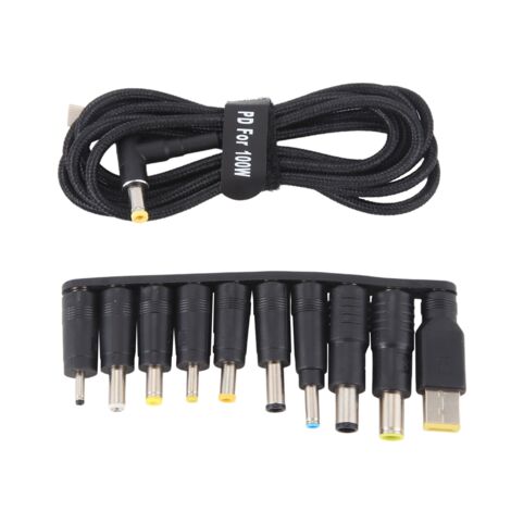 100W Type C Laptop Power Adapter Connector Plug USB to Universal ...